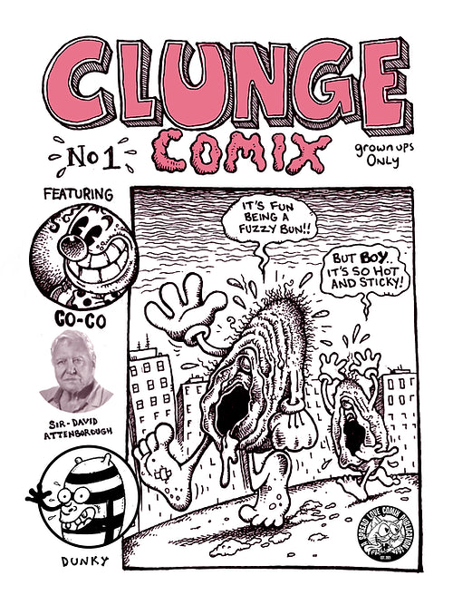 Clunge Comix by Adam Brown – OK Comics