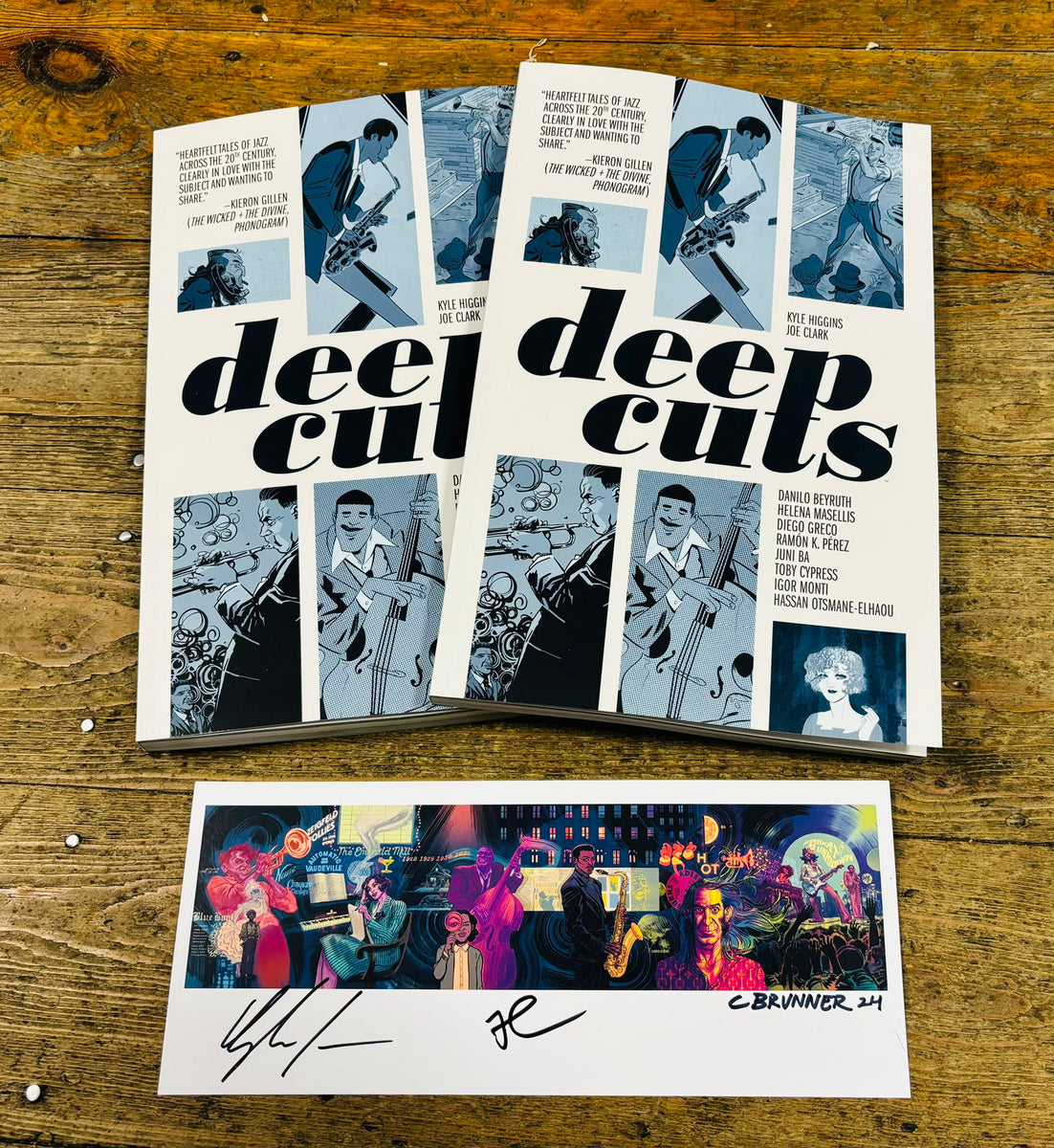 Deep Cuts with OK Comics Exclusive Signed Bookplate by Kyle Higgins, J